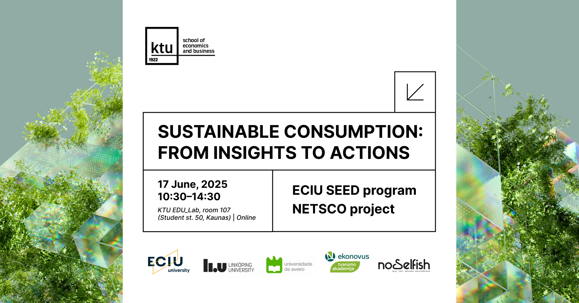 Sustainable Consumption: from Insights to Actions - School of Economics ...